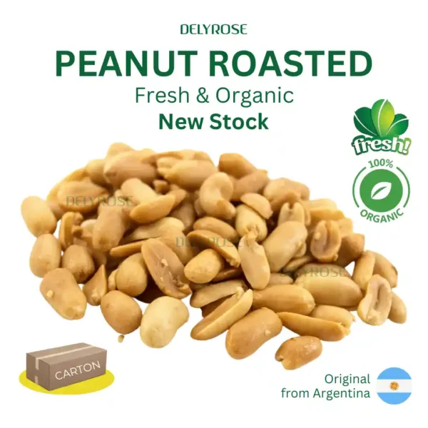 Kacang Tanah Panggang (Peanut Roasted) AAA Carton Pack 5KG